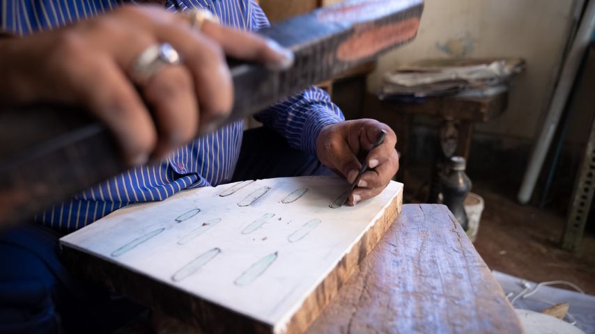 BLOCK PRINTING • Made/in